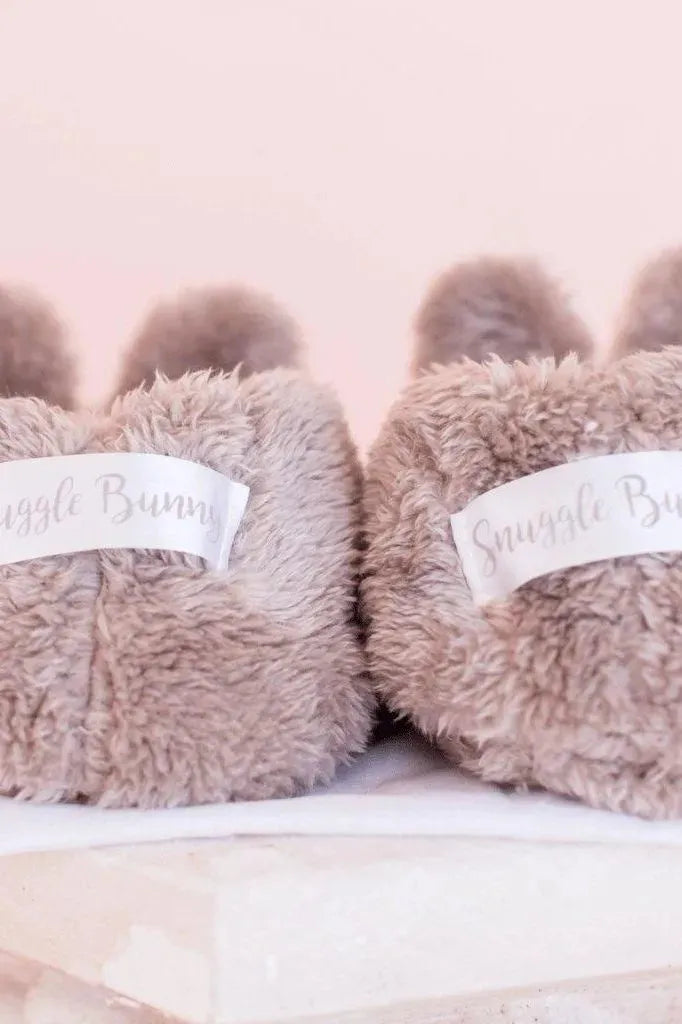 Snuggle Bunny Footsies | Bunny Ears Footie Slippers – Faceplant Dreams